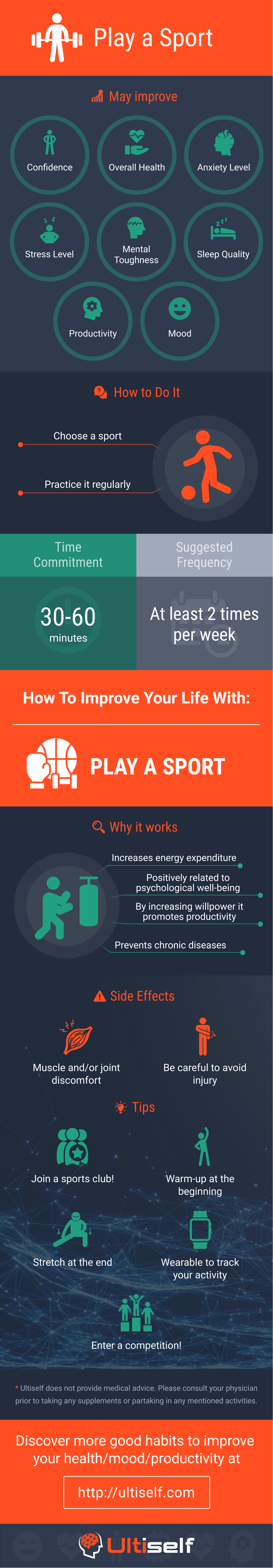 How Playing a Sport Can Improve Your Life | Ultiself Habits
