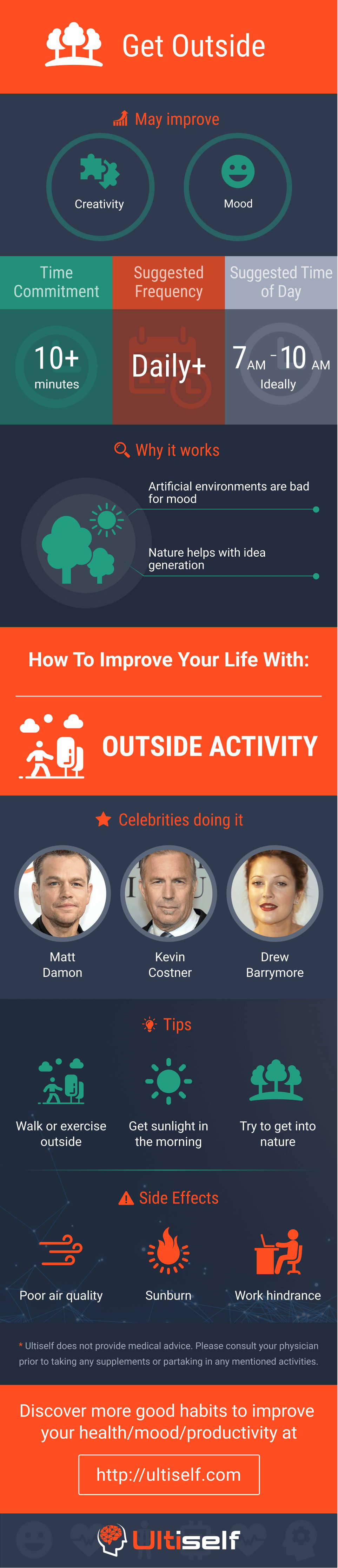 How Going Outside Can Improve Your Health | Ultiself Habits