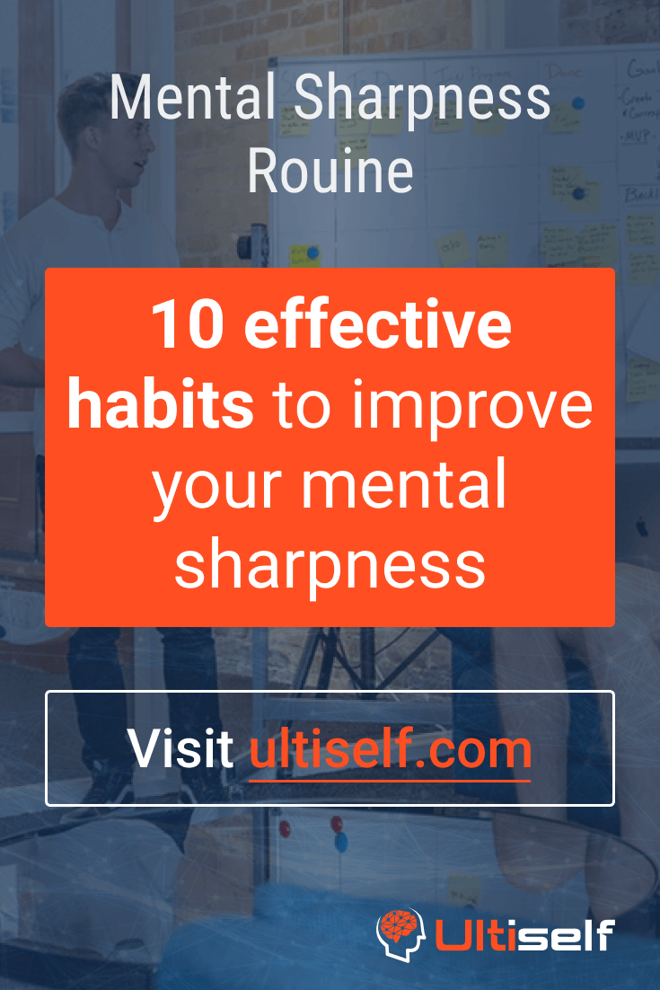 10 Key Habits To Become Smarter | Ultiself Mental Sharpness Routine